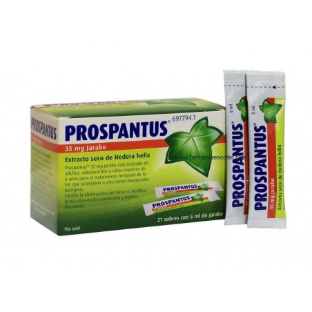 Prospantus jarabe 21 sobres de 5 ml